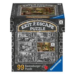 RAVENSBURGER VERLAG Ravensburger EXIT Puzzle 16880 - Im Gutshaus Weinkeller - 99 Teile Puzzle f&uuml;r Er...