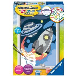 RAVENSBURGER VERLAG CreArt, Malen nach Zahlen Kinder - Weltraumabenteuer