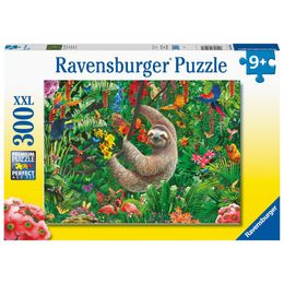 RAVENSBURGER VERLAG Ravensburger Kinderpuzzle - Gem&uuml;tliches Faultier - 300 Teile Puzzle f&uuml;r Kinder a...