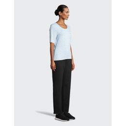 Joy Sportswear Damen T-Shirt "ALLISON", blau, Gr. 38, Single Jersey, Obermaterial: 95% Polyamid, 5% Elasthan, Shirts, mit eingesetzten &Auml;rmeln,
