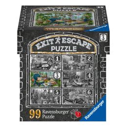 RAVENSBURGER VERLAG Ravensburger EXIT Puzzle 16879 - Im Gutshaus Wintergarten - 99 Teile Puzzle f&uuml;r ...