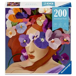 RAVENSBURGER VERLAG Erwachsenenpuzzle 200 Teile - Violett