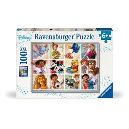 RAVENSBURGER VERLAG Kinderpuzzle 100 XXL Teile - Disney Classics - Disney Momente