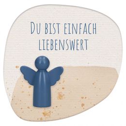 Engelfigur aus Metall - Du bist einfach liebenswert (1 St&uuml;ck)
