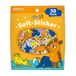 Tr&ouml;tsch Die Maus Soft-Sticker