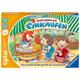 RAVENSBURGER VERLAG Ravensburger tiptoi Spiel 00119 - Heute gehen wir Einkaufen - Lernspiel f&uuml;r Kind...