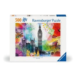 RAVENSBURGER VERLAG Erwachsenenpuzzle 500 Teile - Gr&uuml;&szlig;e aus London
