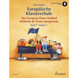Europ&auml;ische Klavierschule Band 1