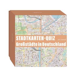 Stadtkarten-Quiz Gro&szlig;st&auml;dte in Deutschland
