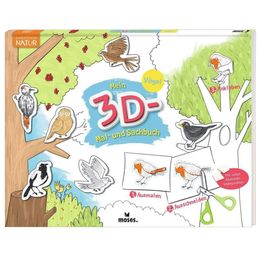 Mein 3D Mal- und Sachbuch &raquo;V&ouml;gel&laquo;