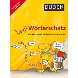Lexi-W&ouml;rterschatz - Das W&ouml;rterbuch mit Rechtschreibstrategien - 2.-4. Schuljahr