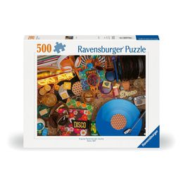 RAVENSBURGER VERLAG Erwachsenenpuzzle 500 Teile - Hallo Vinyl!