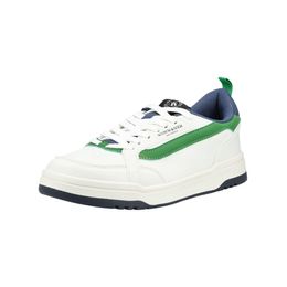 Scotch & Soda SCOTCH & SODA Herren Sneaker "Scotch & Soda Sneaker Lederimitat/Mesh", Gr. 41, gr&uuml;n, Lederimitat, Textil, Schuhe