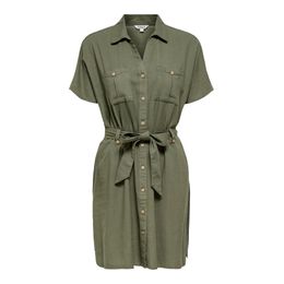 Only Blusenkleid 'ONLGOA' Damen Gr&ouml;&szlig;e 40 khaki Winterkleid