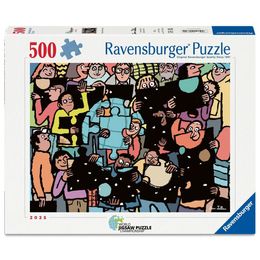 RAVENSBURGER VERLAG Erwachsenenpuzzle 500 Teile - Puzzle Gemeinschaft