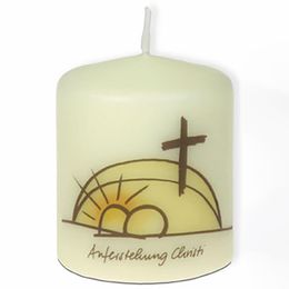 Kleine Tischkerze - Auferstehung Christi