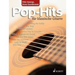 Pop-Hits f&uuml;r klassische Gitarre