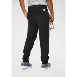 Bruno Banani Herren Jogginghose "Loose Fit", schwarz, Gr. XS, unifarben, Obermaterial: 60% Baumwolle, 40% Polyester, Hosen