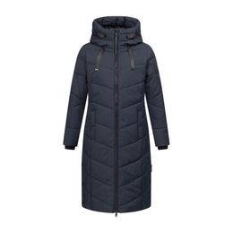 Navahoo Damen Winterjacke "Schmatzib&auml;r", blau, Gr. XXXL, Obermaterial: 100% Polyester. Innenseite: 100% Polyester. Futter: 100% Polyester, Jacken,