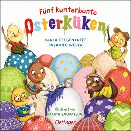 Oetinger F&uuml;nf kunterbunte Osterk&uuml;ken