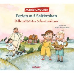 Oetinger Ferien auf Saltkrokan. Pelle rettet das Schreinerhaus