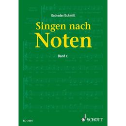Singen nach Noten