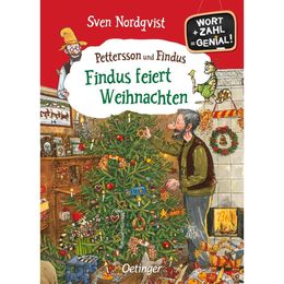 Oetinger Pettersson und Findus. Findus feiert Weihnachten