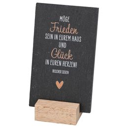Schiefertafel &raquo;Haussegen&laquo;