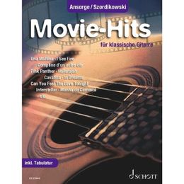 Movie-Hits f&uuml;r Gitarre. Spielbuch.