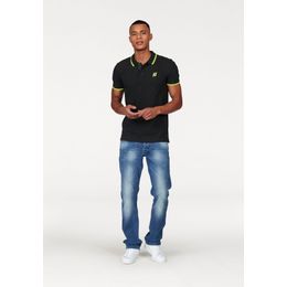 Bruno Banani Herren Straight-Jeans "Dylan", blau, Basic, Gr. 29, Obermaterial: 98% Baumwolle, 2% Elasthan, Jeans, gerade Beinform, Used-Waschung,