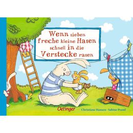 Oetinger Wenn sieben freche kleine Hasen schnell in die Verstecke rasen