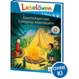 Lesel&ouml;wen 2. Klasse - Geschichten von Camping-Abenteuern