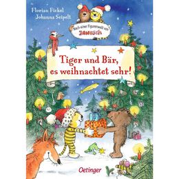 Oetinger Nach einer Figurenwelt von Janosch. Tiger und B&auml;r, es weihnachtet sehr!