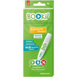 Tessloff Verlag 120 BOOKii&reg; Aufnahme-Sticker neutral Paket 2, Nr. 127-246