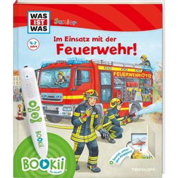 Tessloff Verlag BOOKii&reg; WAS IST WAS Junior Im Einsatz mit der Feuerwehr!