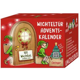Oetinger Wichtelt&uuml;r-Adventskalender. 101 Wichtel ziehen ein