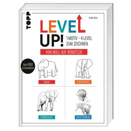 Level up! 1 Motiv - 4 Level zum Zeichnen