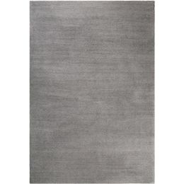 Teppich Esprit, B:70cm H:20mm L:140cm, grau, Kunstfaser, Wohnzimmer, Teppiche, "Loft ESP-4223", Wohnzimmer, gro&szlig;e Farbauswahl, sehr weicher Flor,
