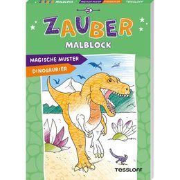 Tessloff Verlag Zaubermalblock. Magische Muster. Dinosaurier