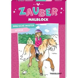 Tessloff Verlag Zaubermalblock. Magische Muster. Pferde