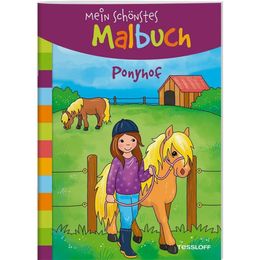 Tessloff Verlag Mein sch&ouml;nstes Malbuch. Ponyhof