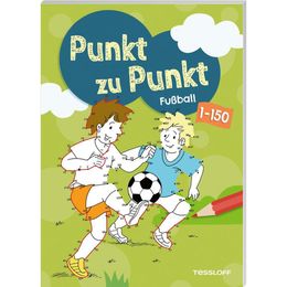 Tessloff Verlag Punkt zu Punkt. Fu&szlig;ball. 1 bis 150