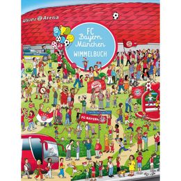 FC Bayern M&uuml;nchen Wimmelbuch