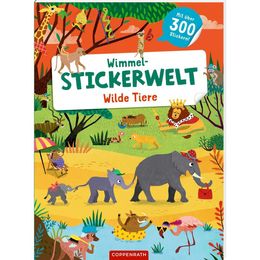 Coppenrath Wimmel-Stickerwelt - Wilde Tiere