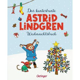 Oetinger Das kunterbunte Astrid Lindgren Weihnachtsbuch