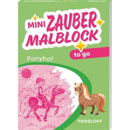 Tessloff Verlag Mini Zaubermalblock to go. Ponyhof