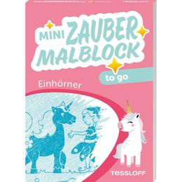 Tessloff Verlag Mini Zaubermalblock to go. Einh&ouml;rner