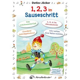 Detlev J&ouml;cker: 1, 2, 3 im Sauseschritt