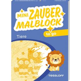 Tessloff Verlag Mini Zaubermalblock to go. Tiere