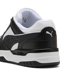 Puma Damen Sneaker "Rebound Retro Sneakers Erwachsene", Gr. 39, schwarz-wei&szlig;, Obermaterial: Textil, Kuhleder, Synthetik. Futter: Textil. Innensohle: